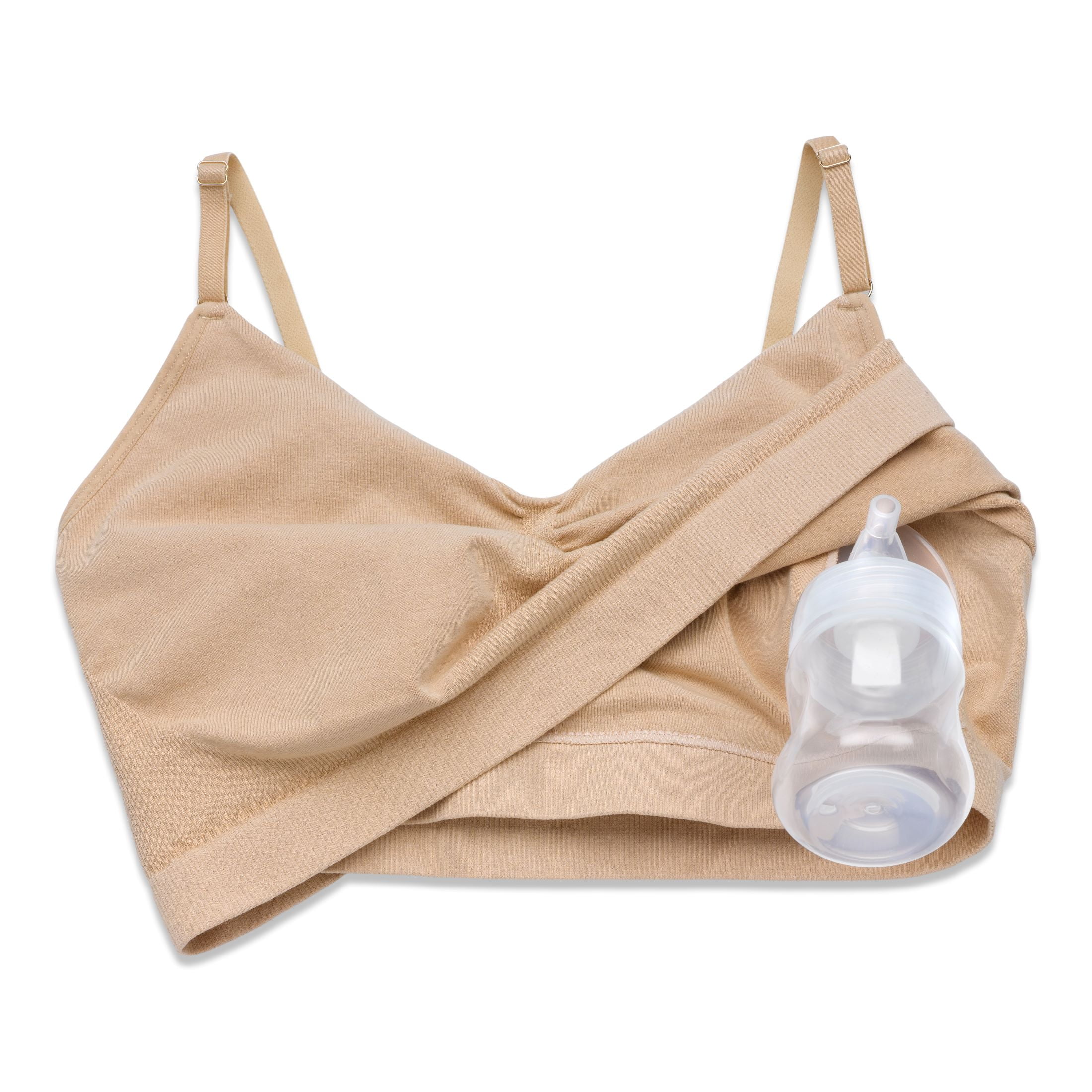 BOOBIE* Pumping and Nursing Bralette, Seamless and Soft Multifunction ...