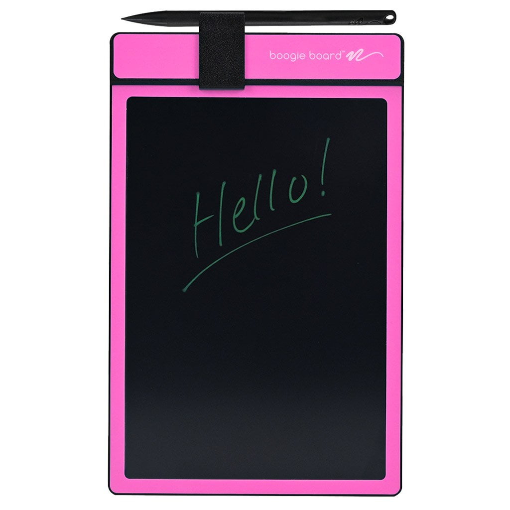BOOGIE BOARD 8.5" Reusable LCD Writing Tablet, QuickClear Erase, Pink ...