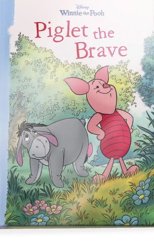 BOOK ONLY - Piglet The Brave Disney Mini Kohl’s Cares Kids HARDCOVER ...