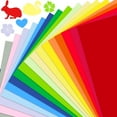 BOOKNOW Colored Cardstock, Includes 40 Sheets 120gsm Multicolor ...