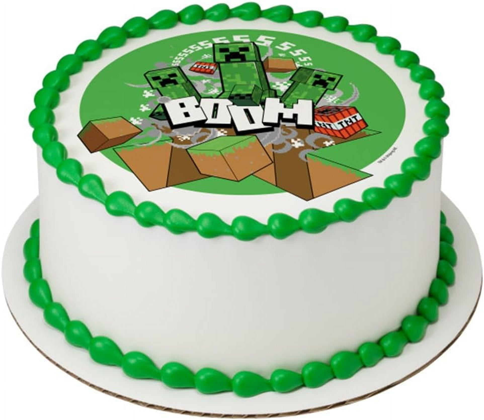 BOOM Edible Cake Topper Icing Image for 6 Inch Round Cake or Larger ...