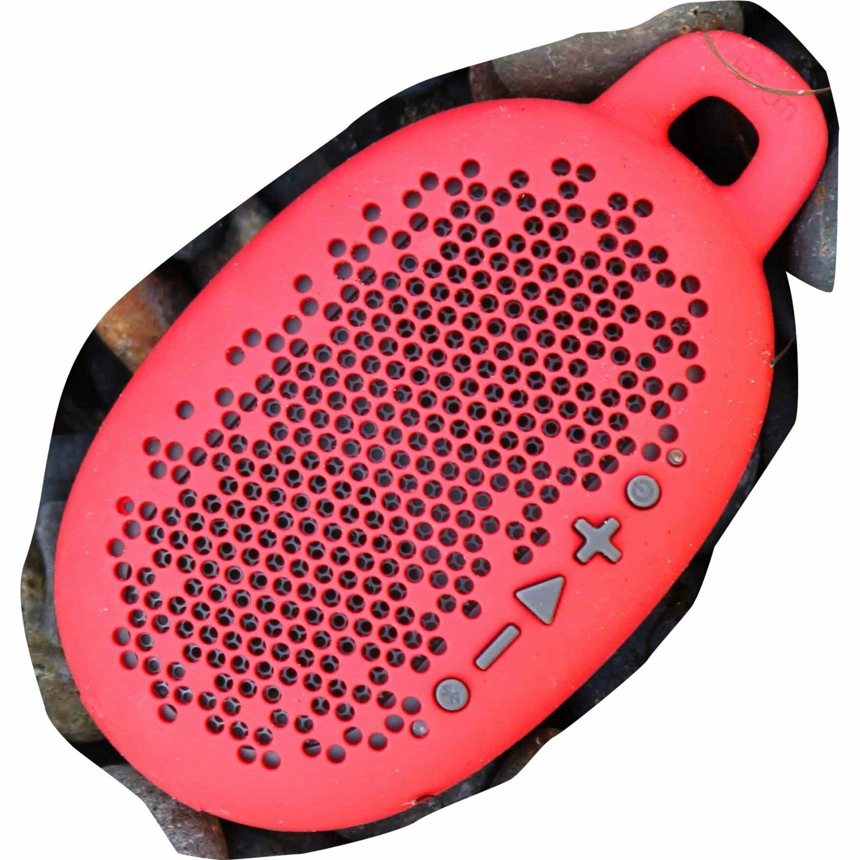 BOOM Portable Bluetooth Speaker, Red, URCHIN - Walmart.com