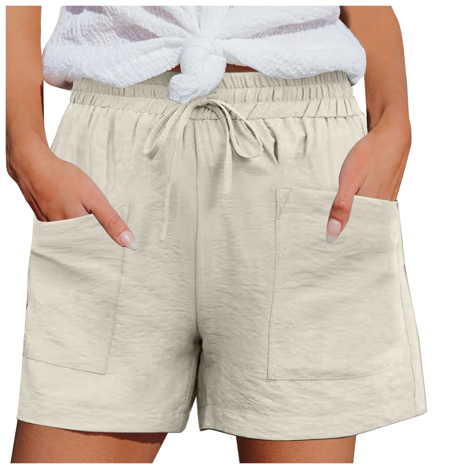 Boom Swim Shorts Women Summer Casual Loose Fit Thigh Society Cooling
