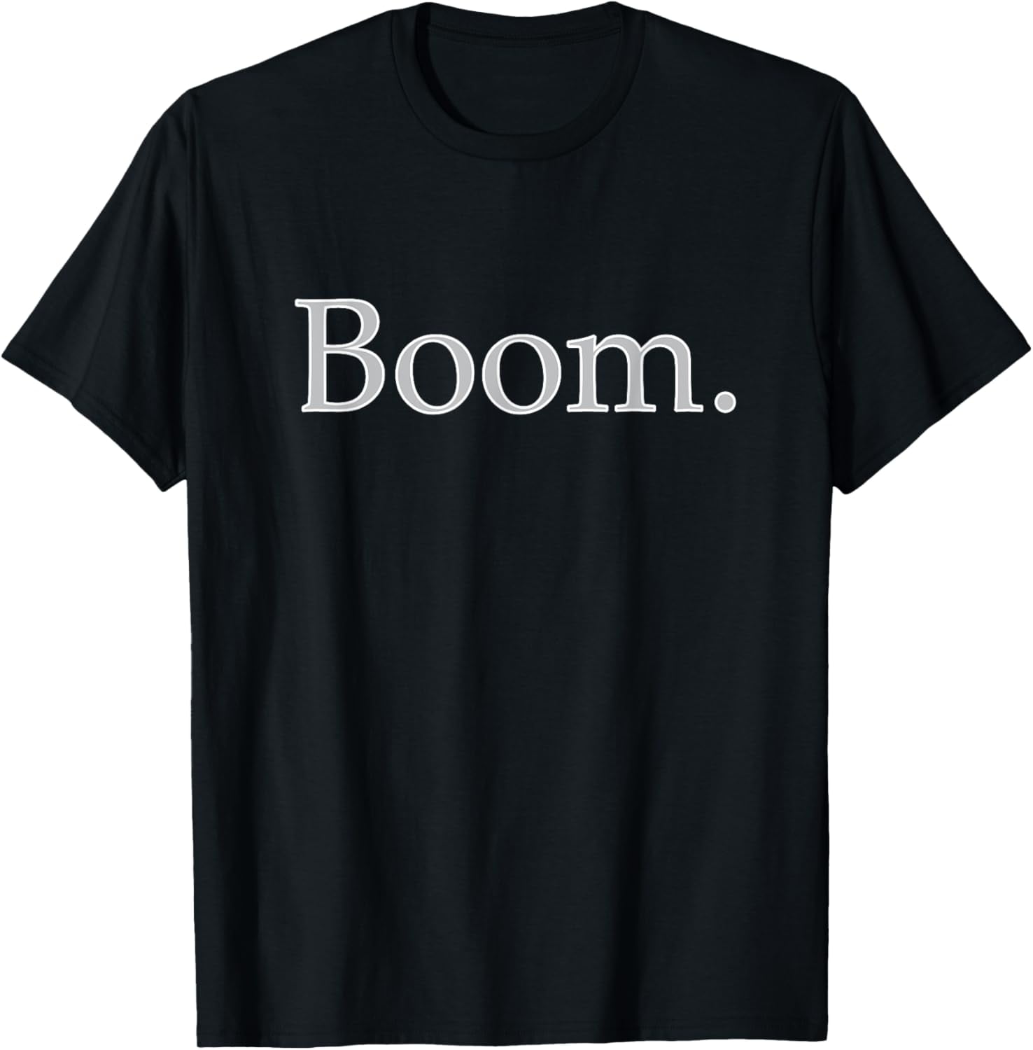 "BOOM." motivational, inspirational, gym, workout shirt. T-Shirt ...