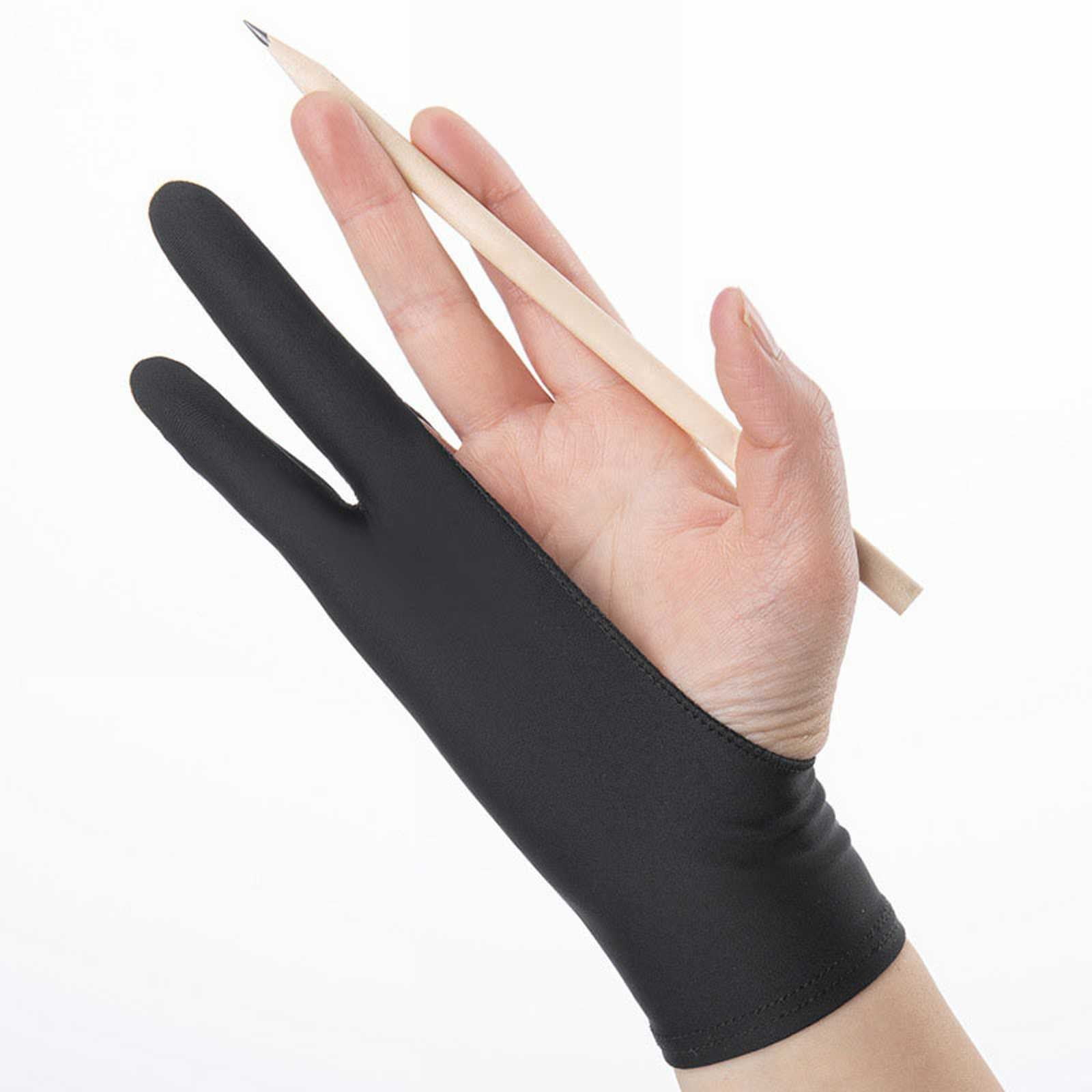 BOOMILK 1Pc Artist Drawing Glove Stretchy Mess Up Firm Stitching Pencil ...