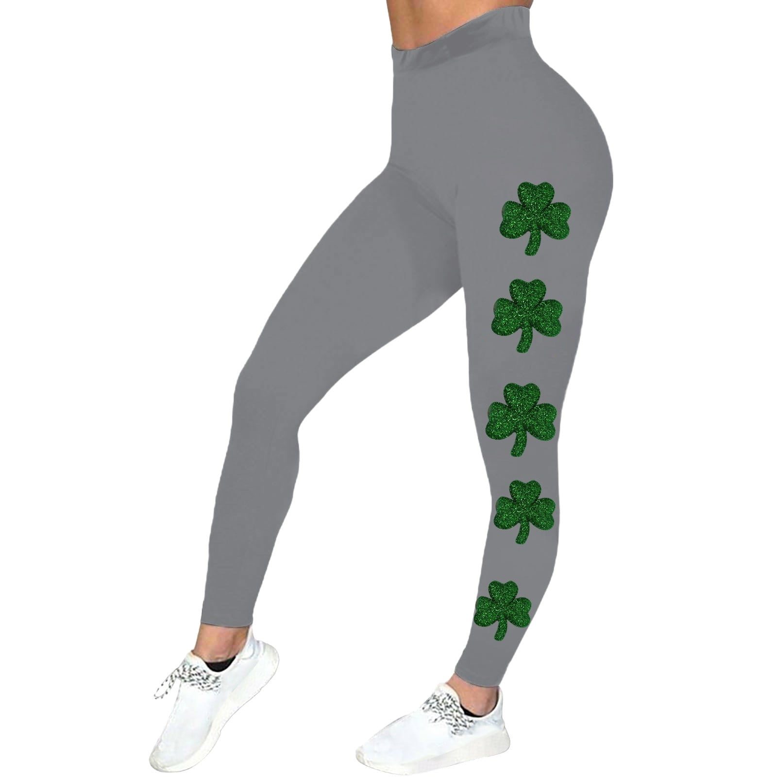 BOOMILK Workout Leggings for Women Tummy Control St. Patrick's Day ...