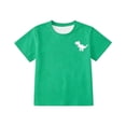 BOOMNY Baby Boys Short Sleeve T-Shirts Crew Neck Cartoon Dinosaur ...