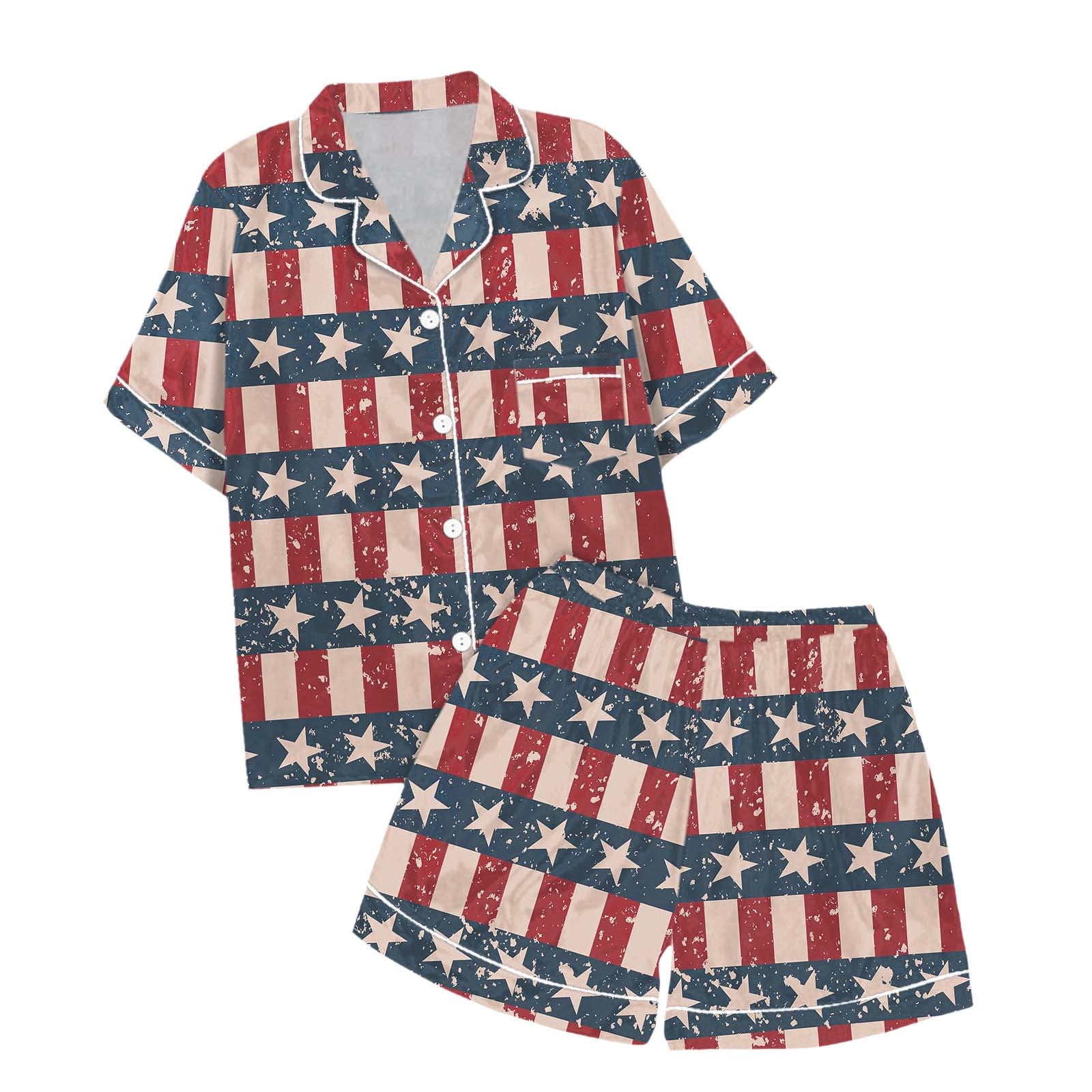 BOOMNY Baby Infants Girls Independence Day Outfit Set Short Sleeve ...