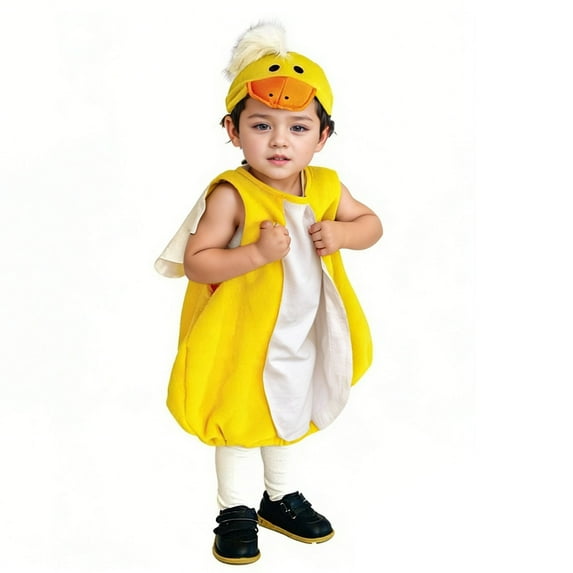 BOOMNY Carnival Toddler Baby Girls Duck Dress Up Short Sleeve Funny ...