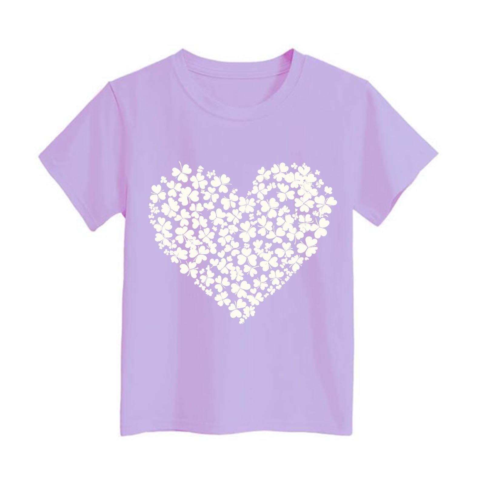 BOOMNY Children St.Patrick's Day Printed Short Sleeve T Shirt Top ...