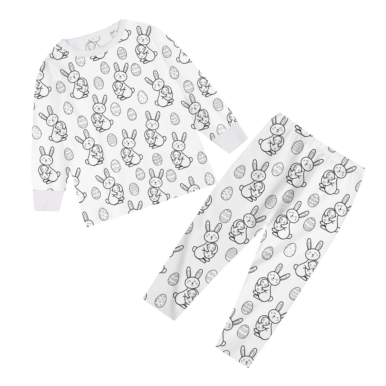 BOOMNY Easter Toddler Boys Outfit Sets 2 Peice Loungewear Set for Kids ...