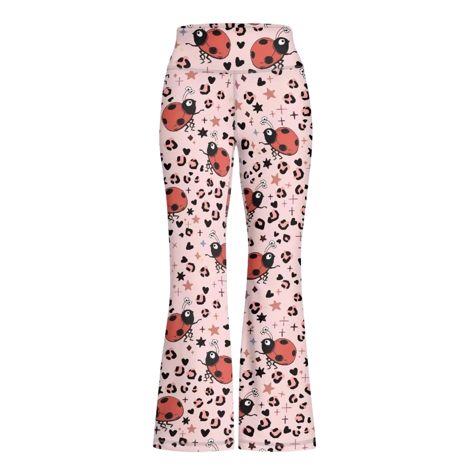 BOOMNY Girl'S Flared Leggings Wide Leg Bell Bottoms for Girl Trendy ...