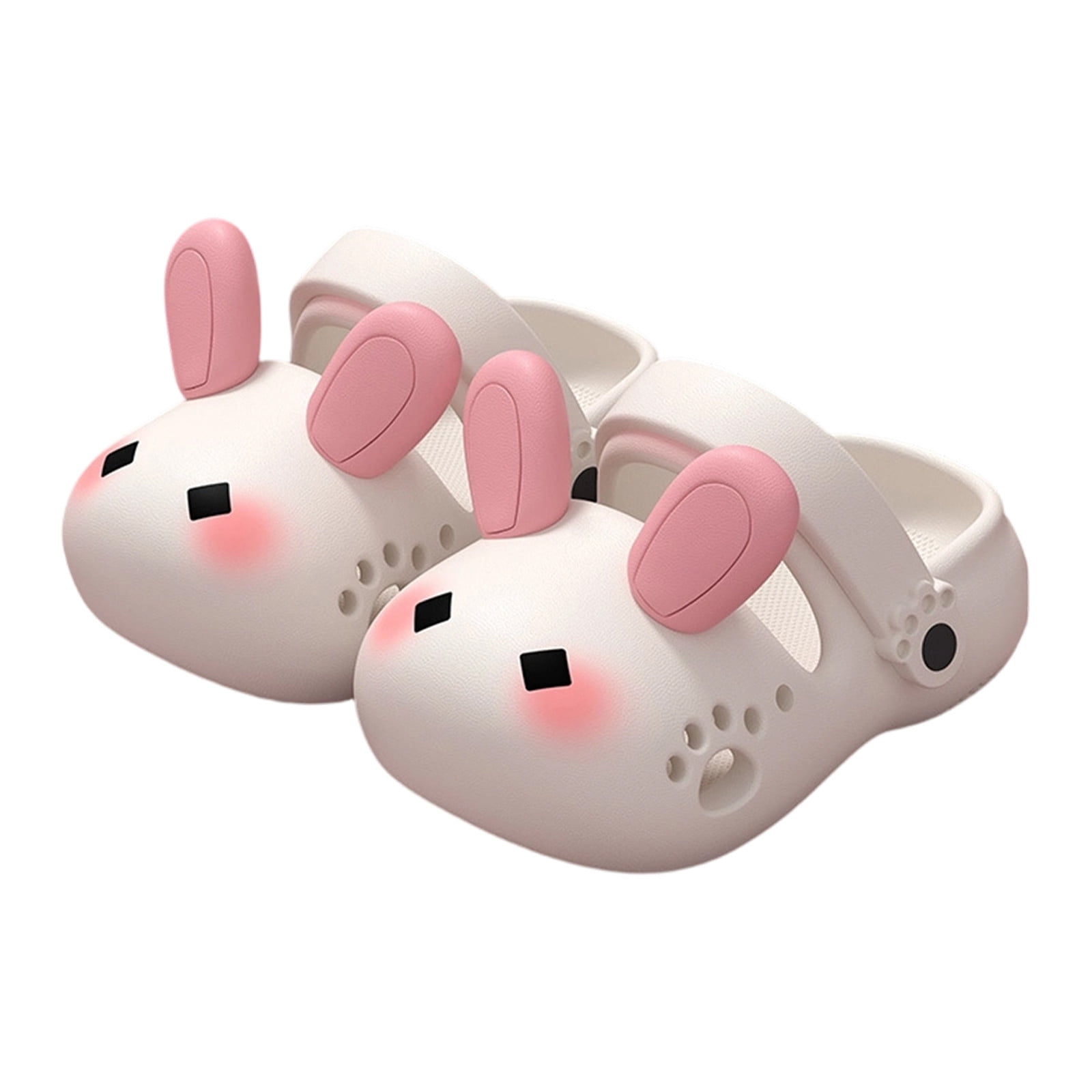 BOOMNY Girl's Clog Sandals Closed Toe Flat Garden Sandals for Kids ...