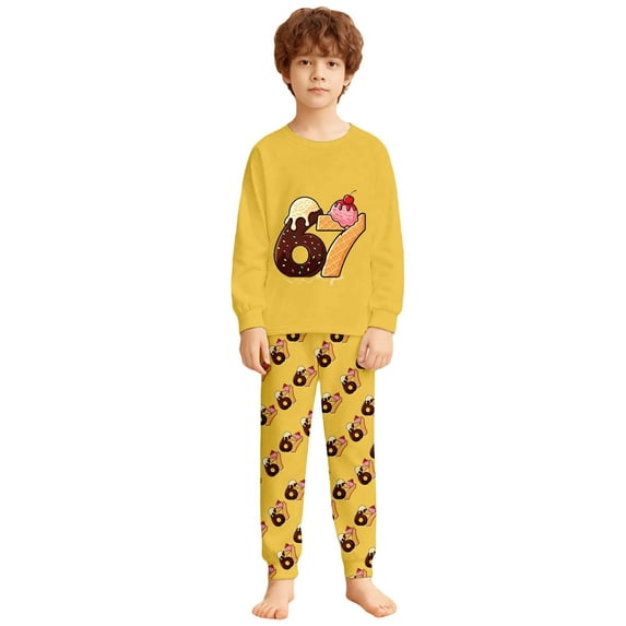 BOOMNY Baby Boys 6 7 Outfit Set 2 Peice Loungewear Set for Kids Fashion ...