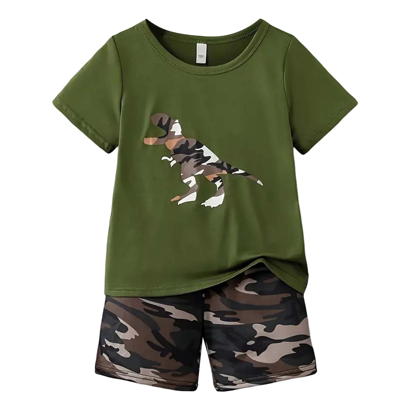 BOOMNY Baby Boys Outfit Set 2 Peice Clothes Set for Kids Cartoon ...
