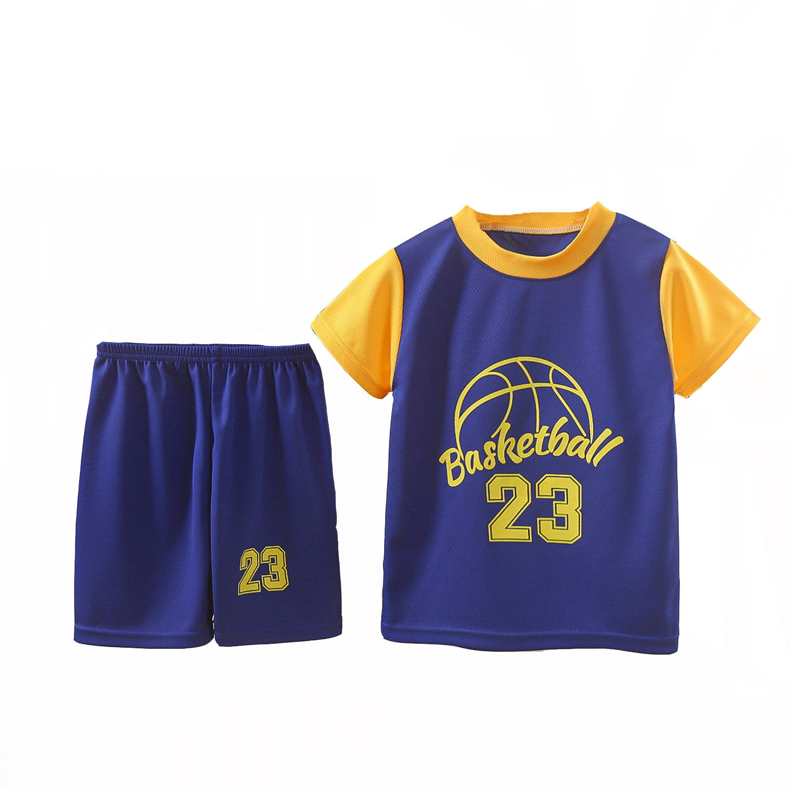 BOOMNY Baby Boys Sports Outfit Set 2 Peice Workout Clothes Set for Kids ...