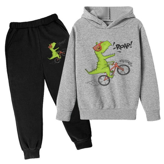 BOOMNY Infant Baby Boys Sweatsuit Set 2 Peice Clothes Set for Kids ...