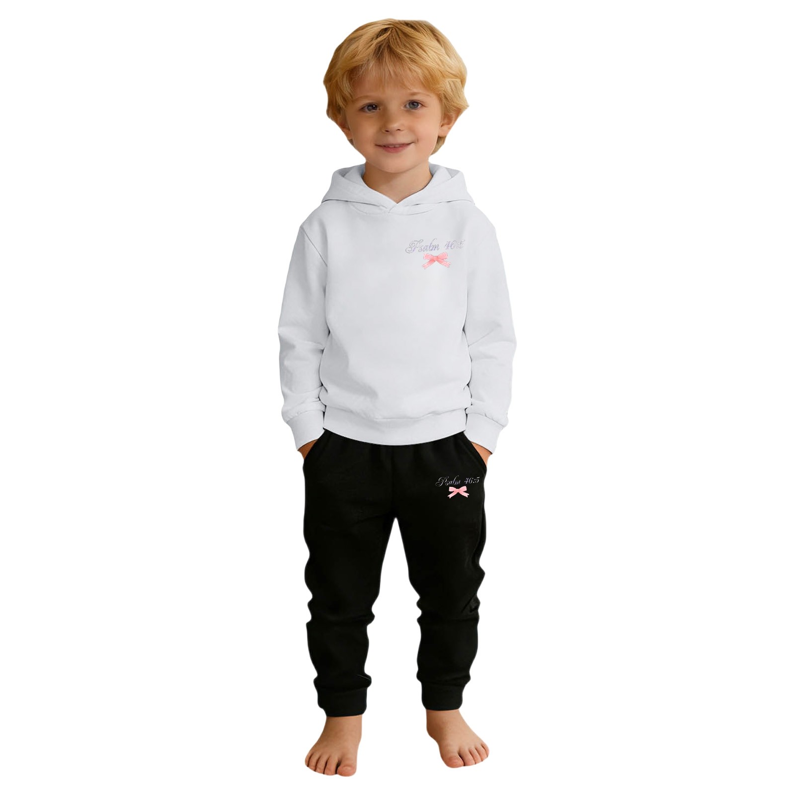 BOOMNY Baby Boys Sweatsuit Set 2 Peice Clothes Set for Kids Casual ...