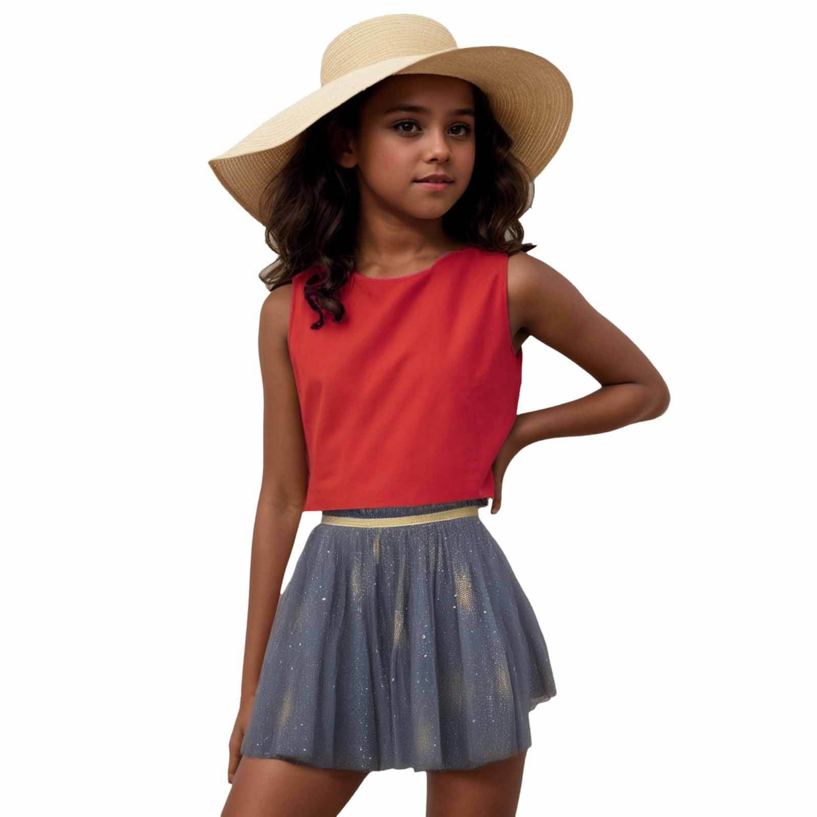 BOOMNY Kid Girls Party Skirt Children Spring And Summer Baby Skirt Pengpeng Half Skirt Cute ...