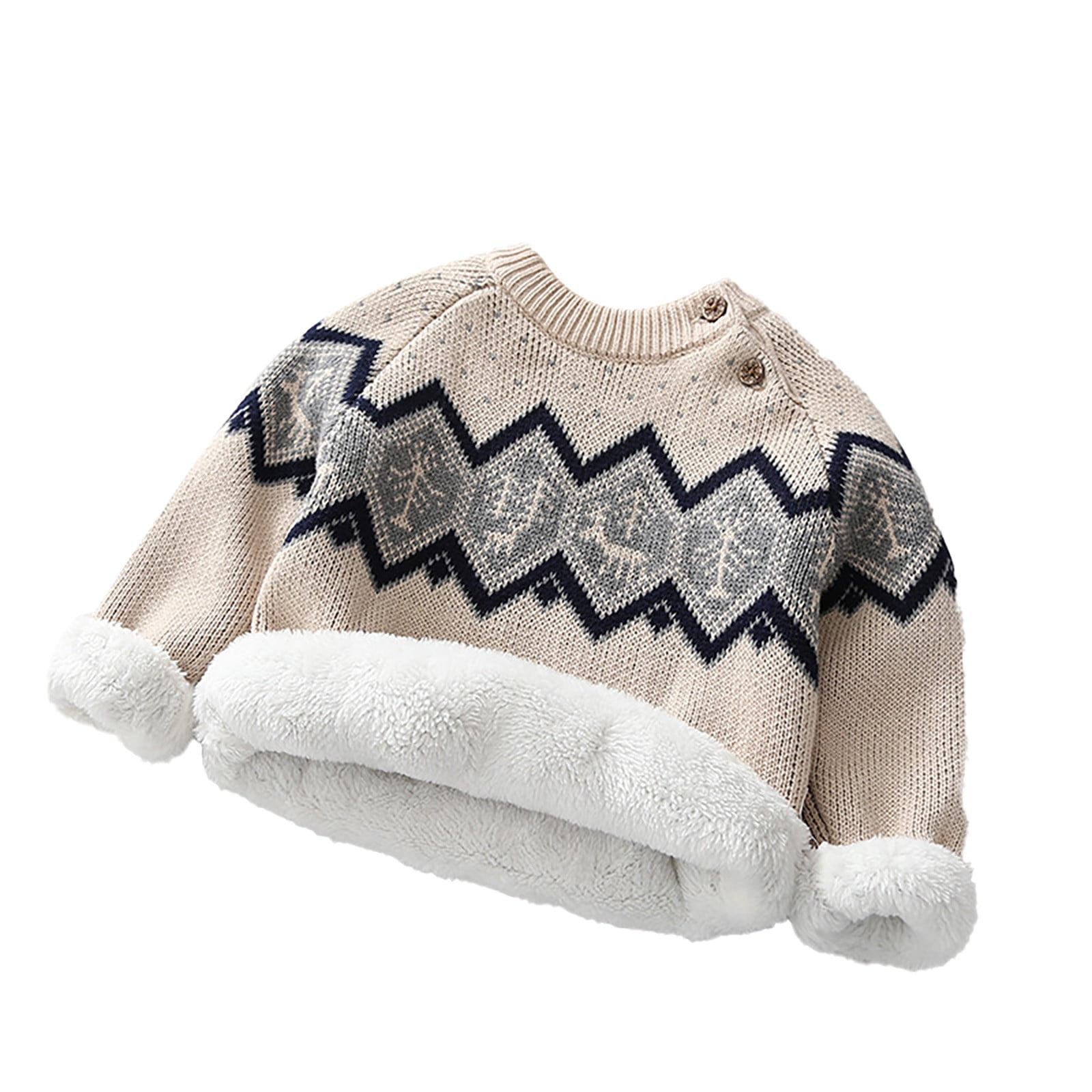 BOOMNY Kids Infants Girls Sweaters Long Sleeve Casual Embroidery ...