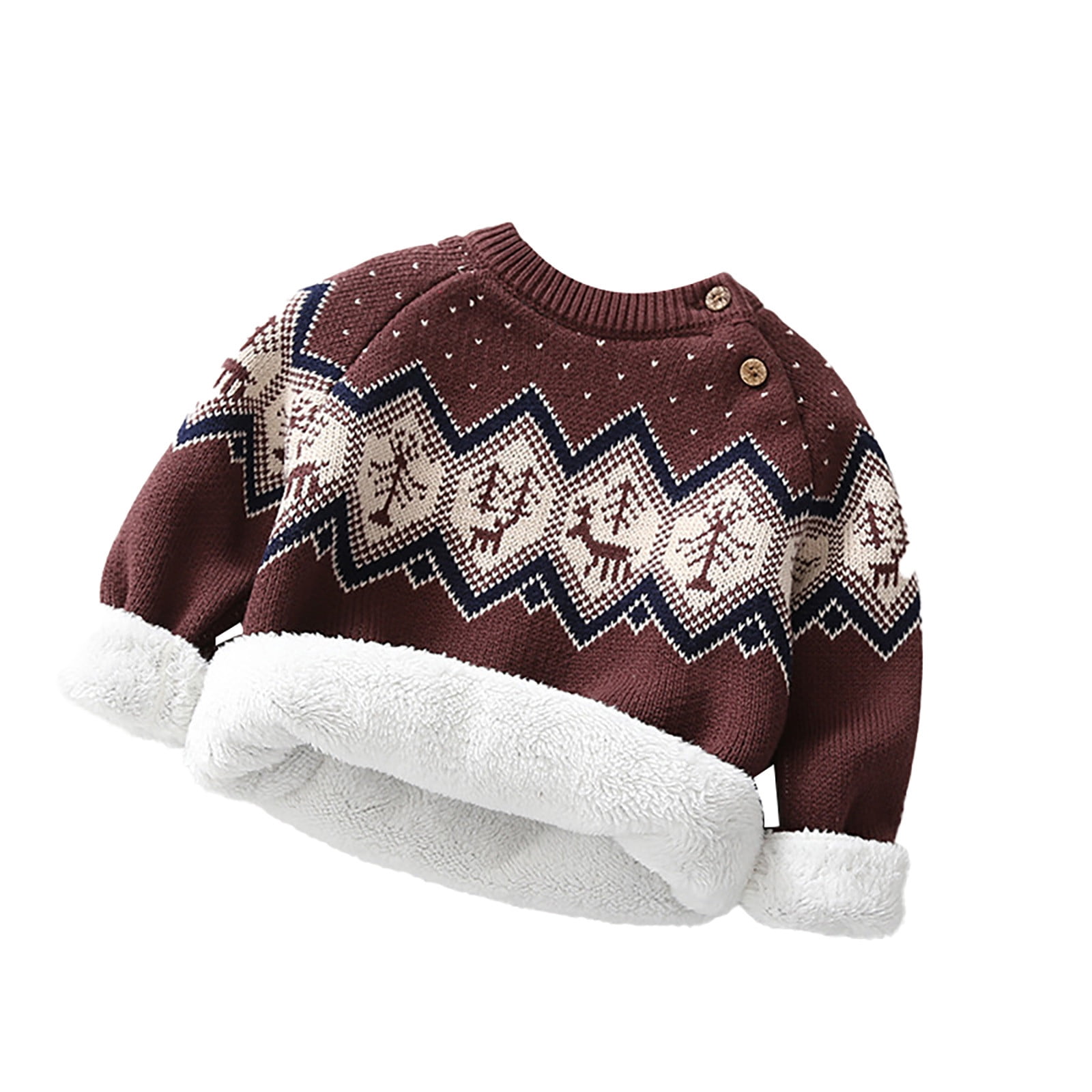 BOOMNY Kids Infants Girls Sweaters Long Sleeve Casual Embroidery ...
