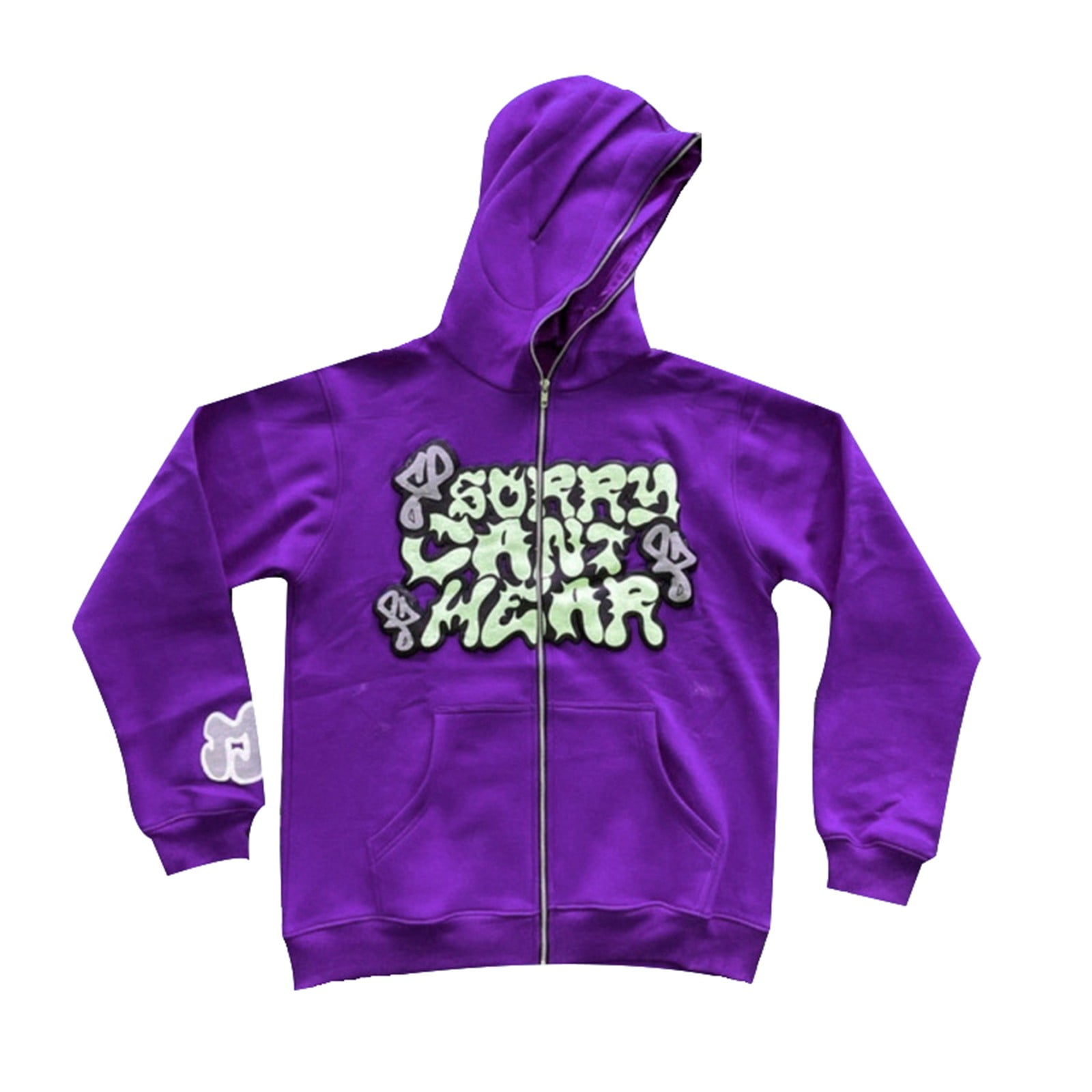 BOOMNY Mens Hoodies Long Sleeve Hoodie for Men Letter Graphic Y2K ...