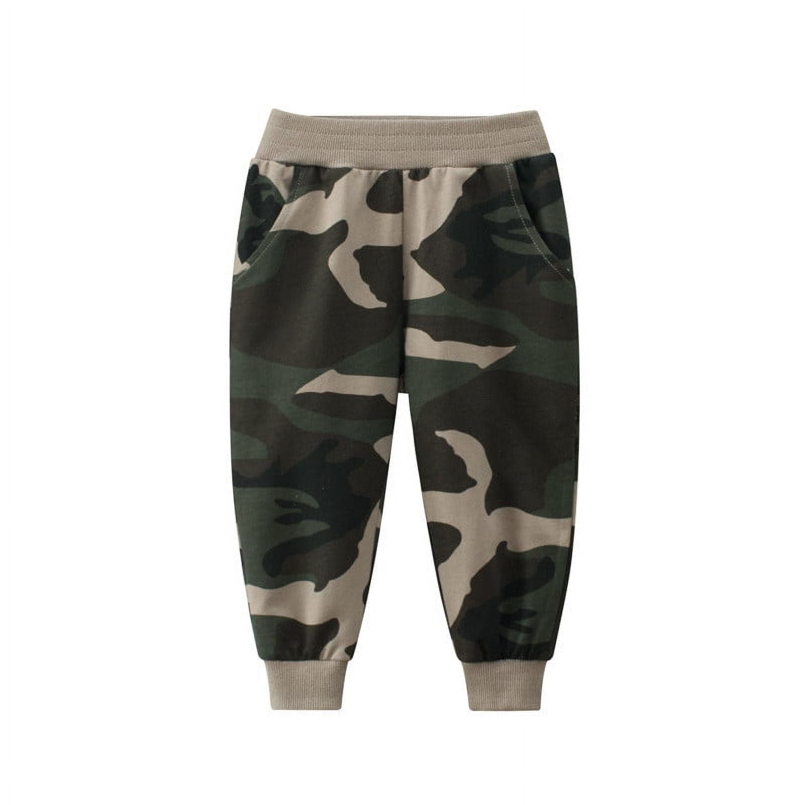 BOOMNY Spring Casual Children Long Pants Alphabet Boys Sport Corded ...