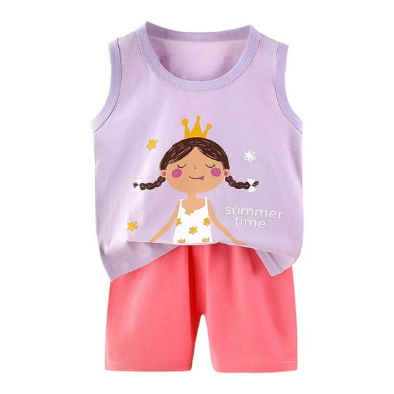 BOOMNY Toddler Baby Boys Clothes Set 2 Peice Outfits for Kids Cartoon ...