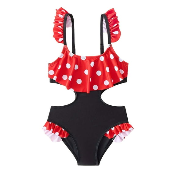 BOOMNY Toddler Baby Girls One Peice Swimsuits Sleeveless Bathing Suit ...
