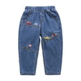 BOOMNY Toddler Boys Baggy Jeans Elastic Waist Cartoon Graphic Straight ...