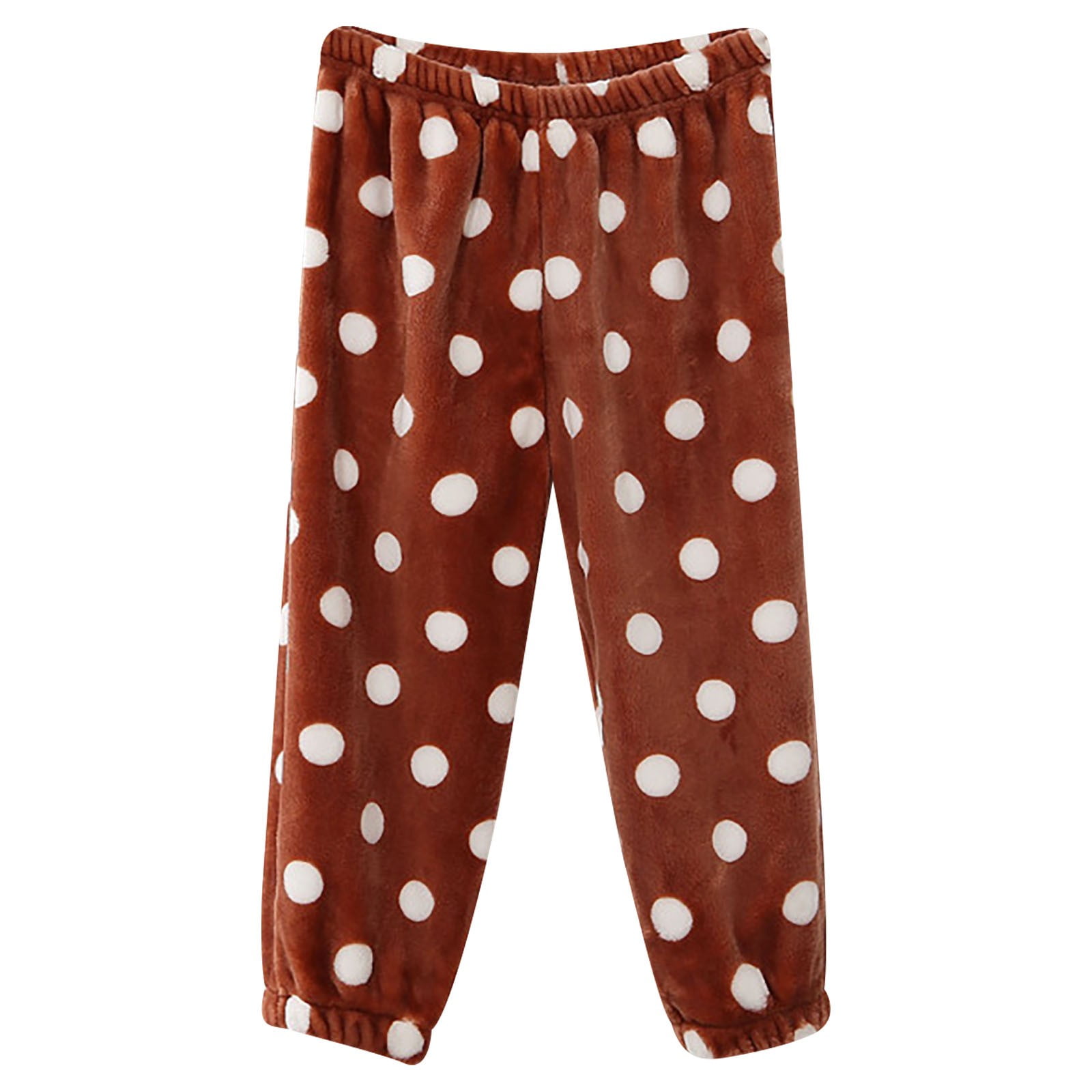 BOOMNY Toddler Boys Girls Flannel Clothes Pants Winter Warm Soft Fuzzy ...