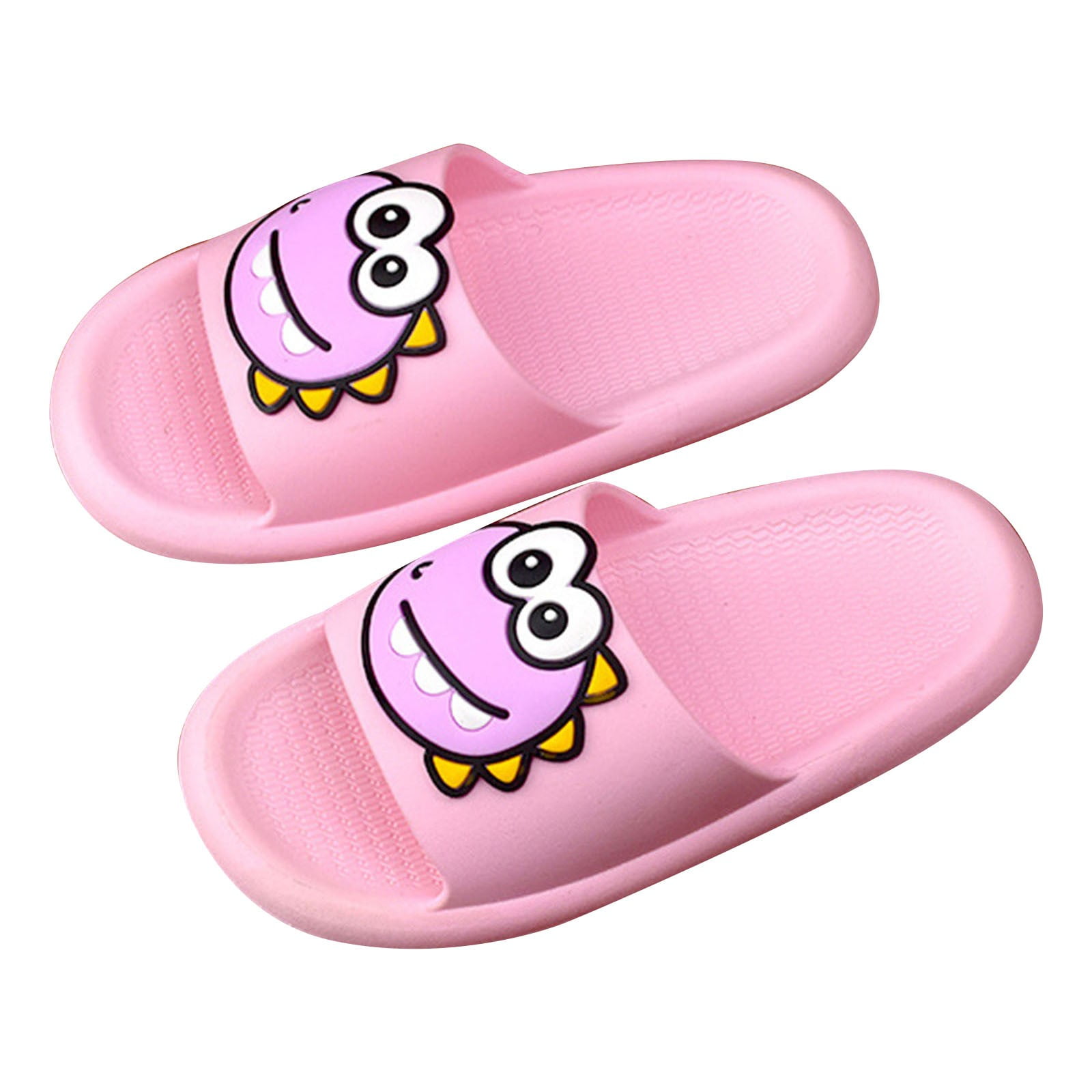 BOOMNY Toddler Boys Girls Slippers Cartoon Anti Slip Open Toe Summer ...