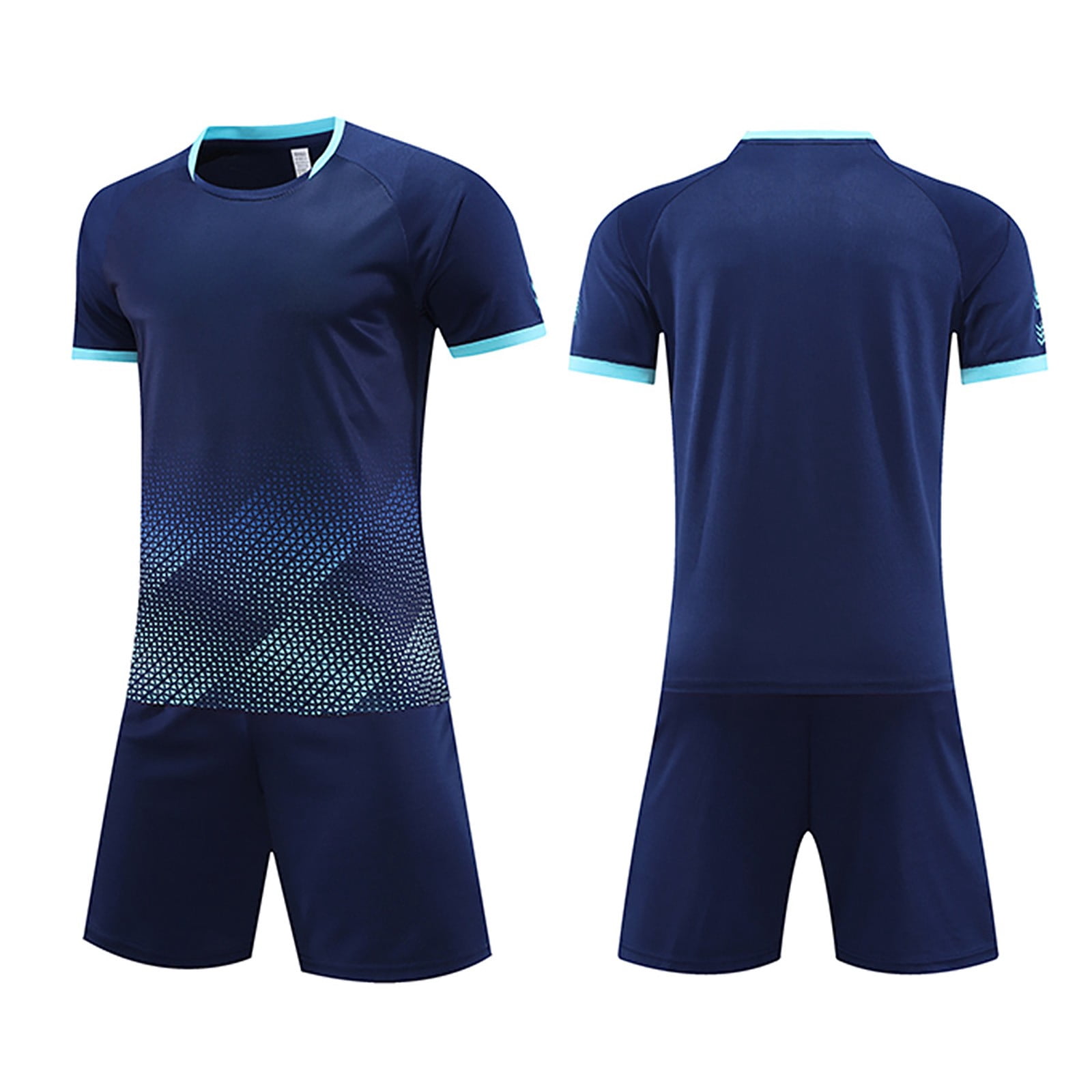 BOOMNY Toddler Boys Soccer Outfits Graphic Short Sleeve Workout Tshirts ...