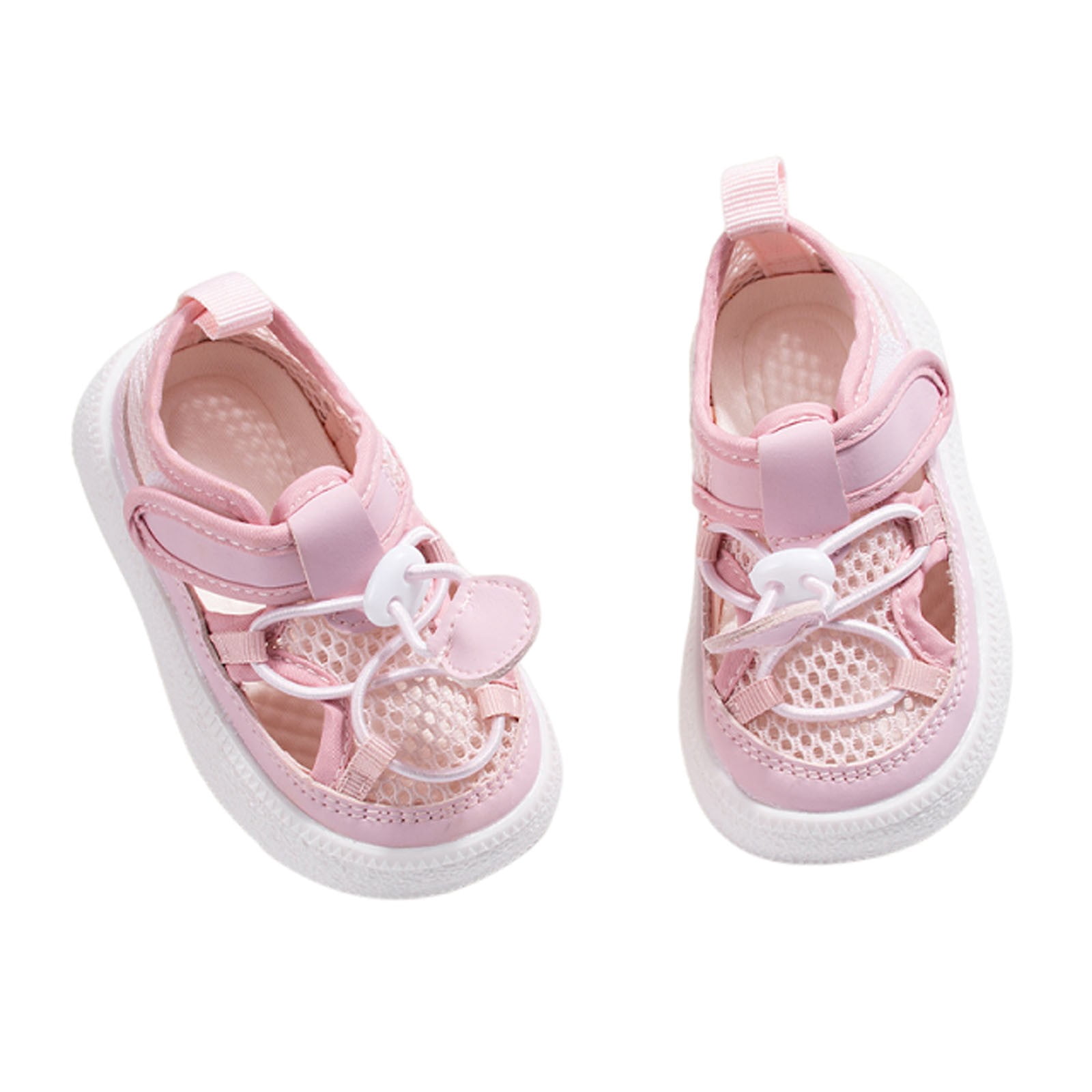 BOOMNY Toddler Girl's Sandals Closed Toe Flat Sandals for Kids ...