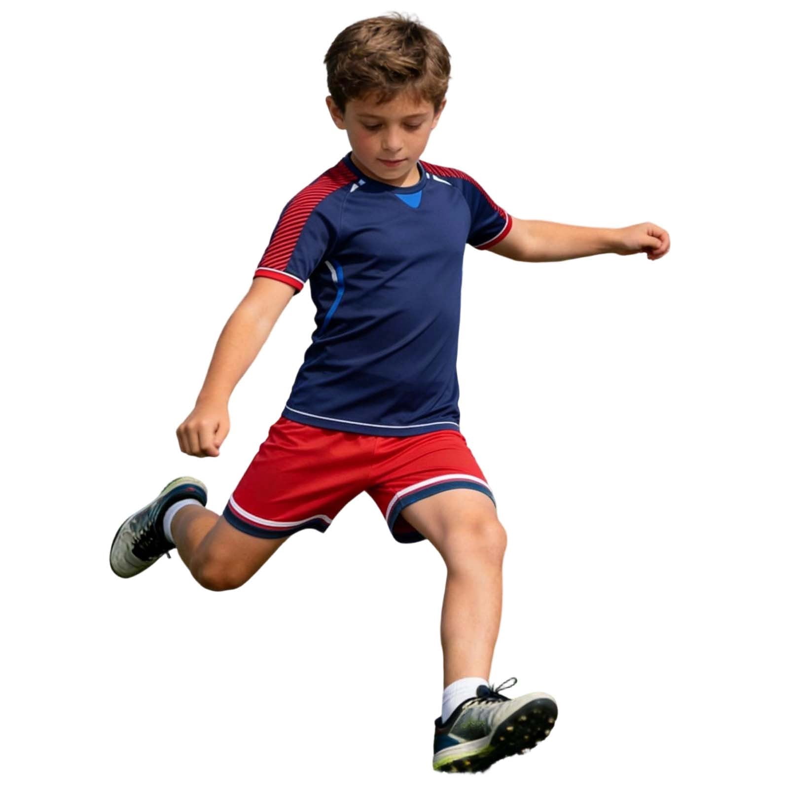 BOOMNY Toddler Boys Football Outfit Sets 2 Peice Athletic Clothes Set ...