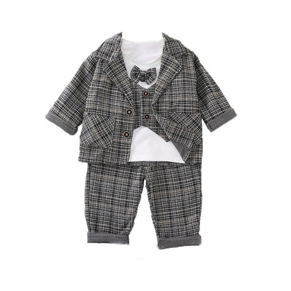 BOOMNY Toddler Infant Boys Outfit Sets 2 Peice Wedding Clothes Set for ...