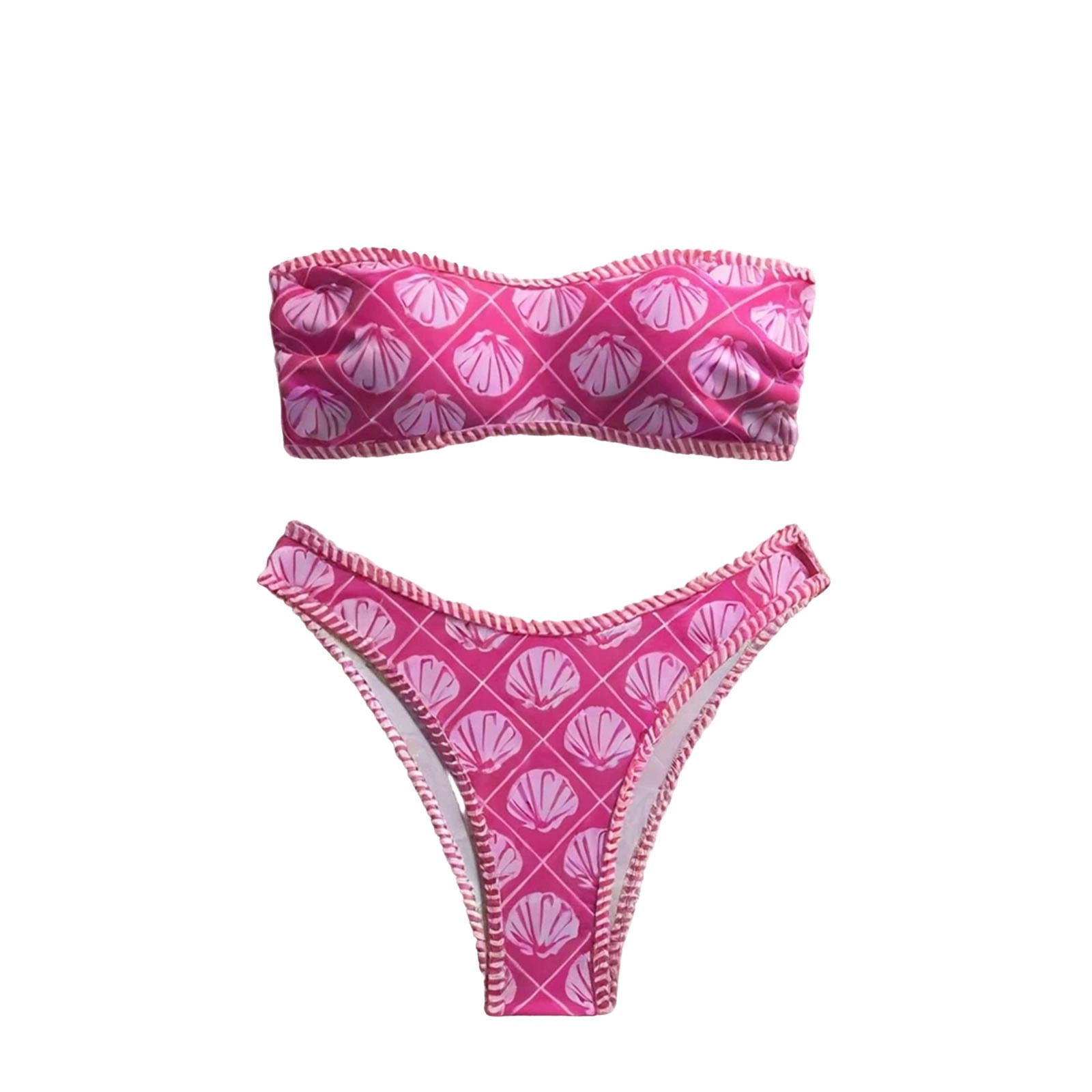 BOOMNY Womens Tankini Sets 2 Peice Swimsuit For Women Graphic Swimwear ...