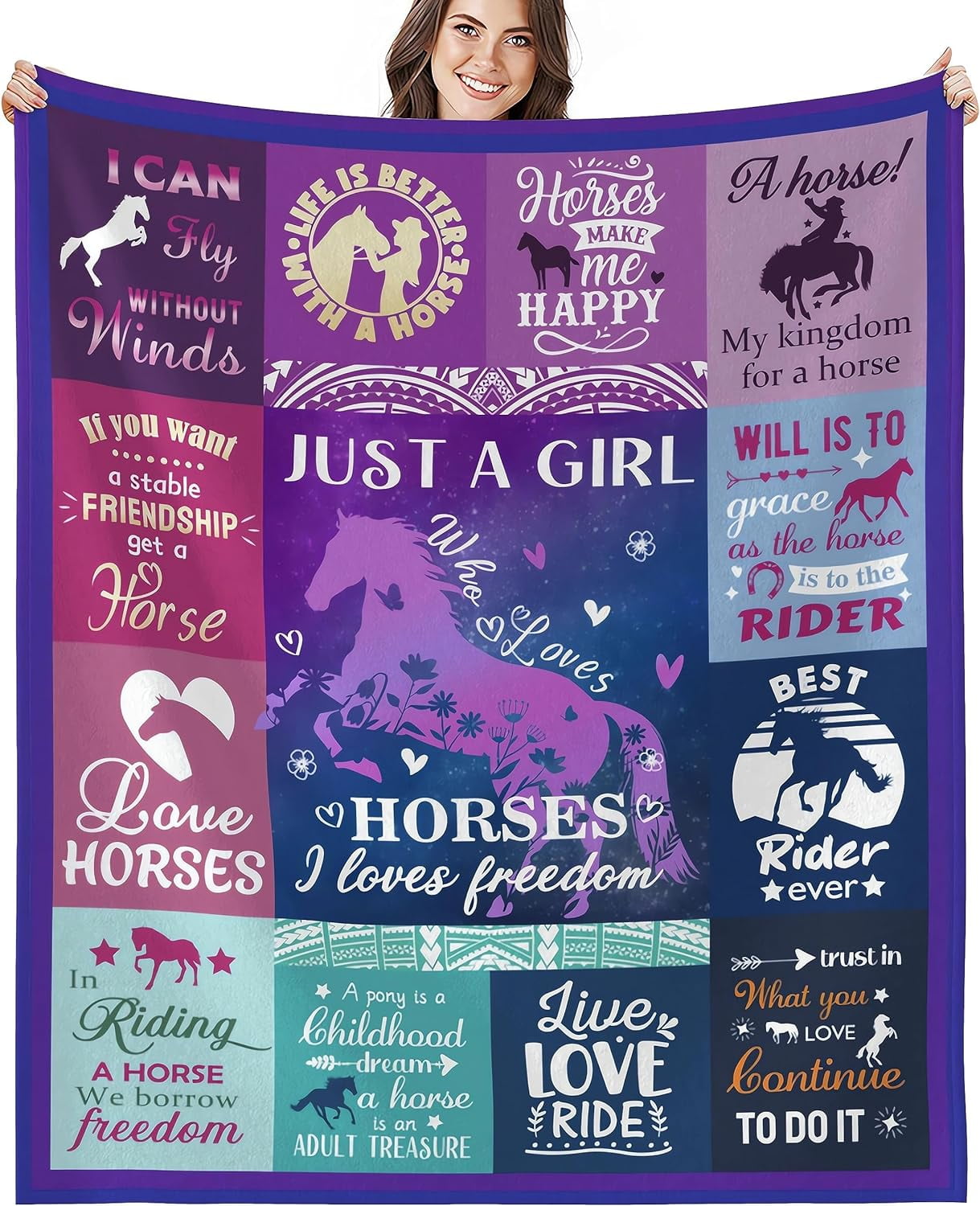 BOOPBEEP Horse Gifts for Girls, Horses Gifts for Horse Lovers, Horse ...