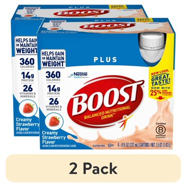 BOOST Women Nutritional Protein Drink Shakes with Biotin and Zinc, Rich ...