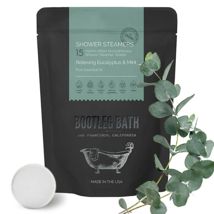 Vicks VapoShower Aromatherapy Shower Bomb, Soothing Vicks Vapor Steam 9 ...