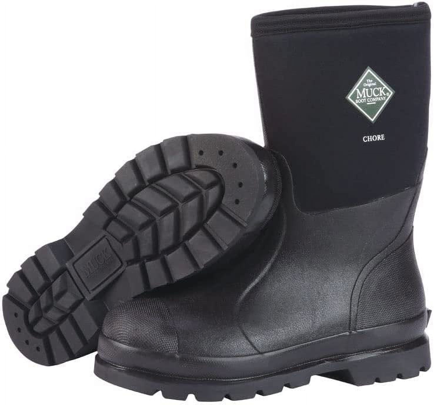 Honeywell Chore Mid Boots - Waterproof Work Boot - Mid-Calf Rubber Sole ...