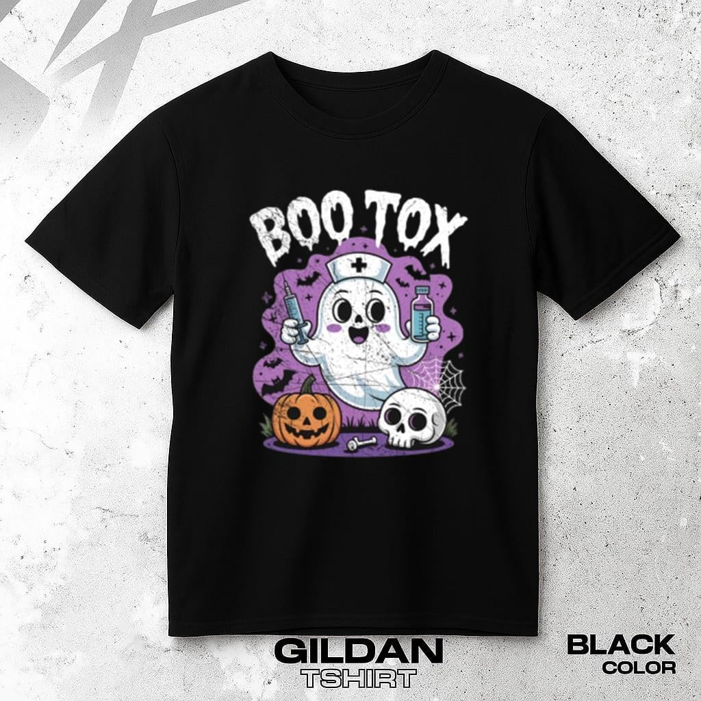 BOOTox Funny Nurse Injector Halloween Ghostly Botox Dealer Costume ...