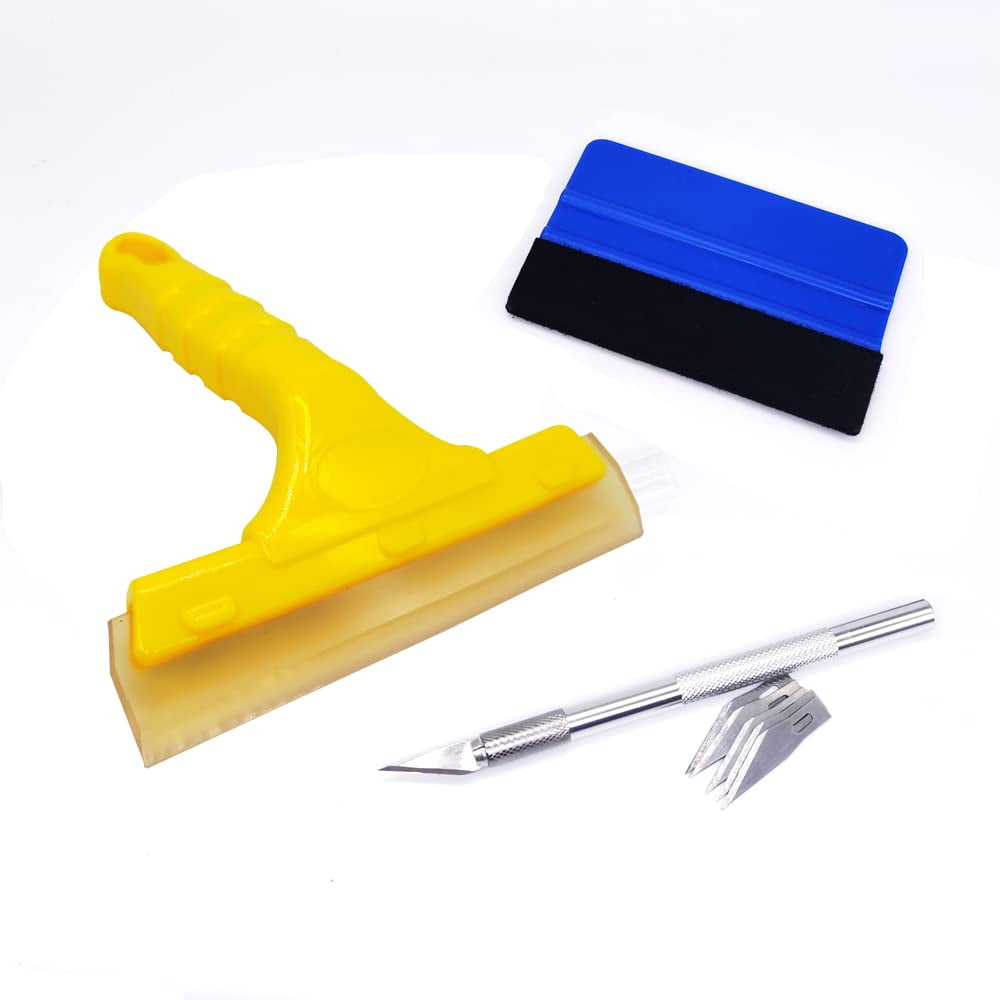 BOOURE Car Window Film Tinting Tools, Vinyl Wrap Kit, Precut/Auto ...