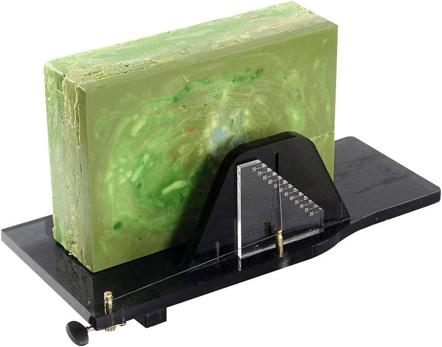 BOOWAN NICOLE Acrylic Soap Cutter Adjustable & Stainless Steel Handmade ...