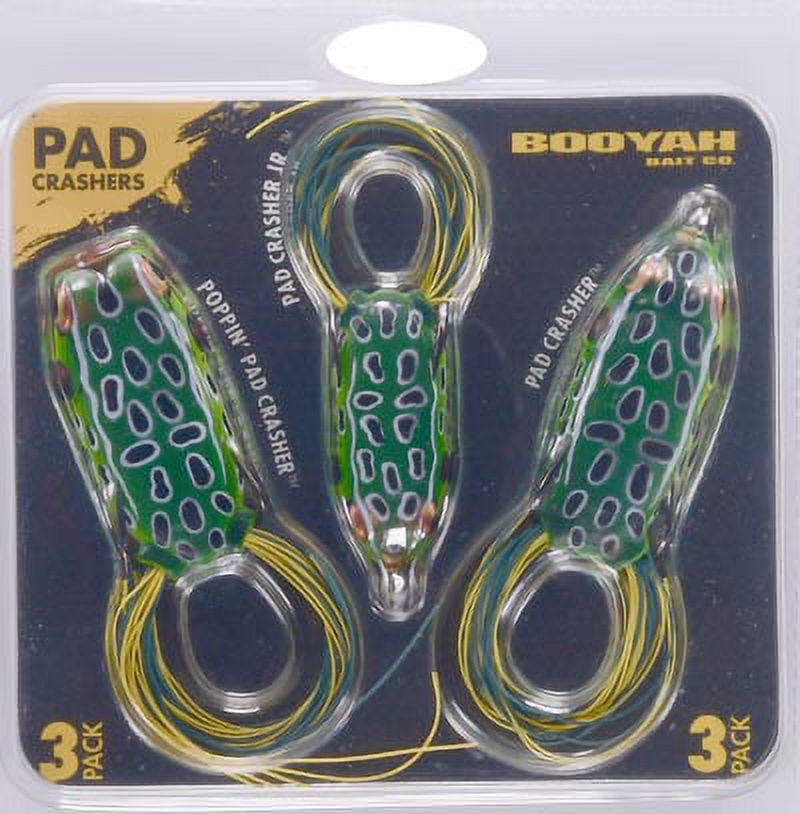 BOOYAH 3 Pack Fishing Lure Hollow body Frog Assorted - Walmart.com