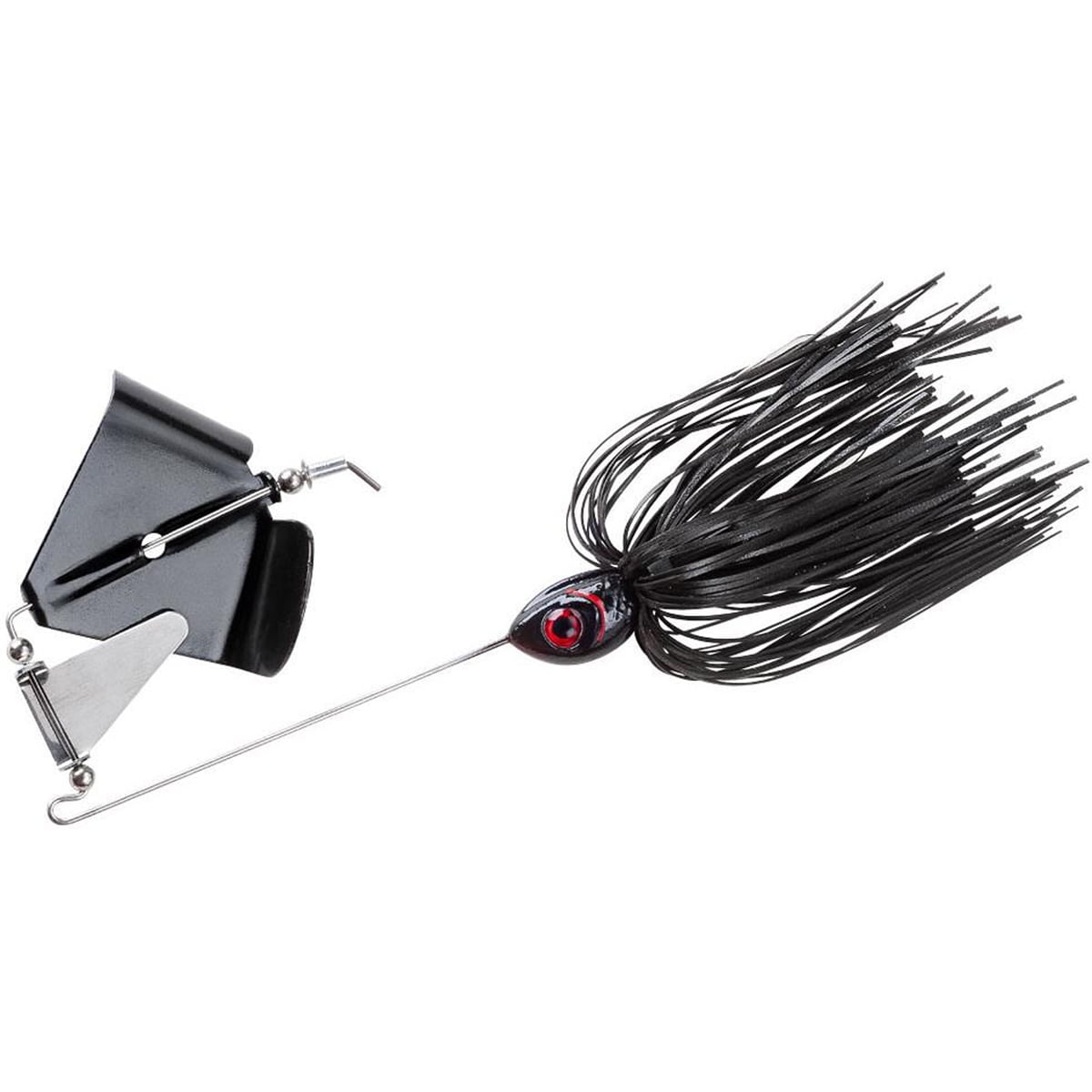 BOOYAH Buzz Fishing Lure Buzzbait One Blade Black Black 1/4 oz ...