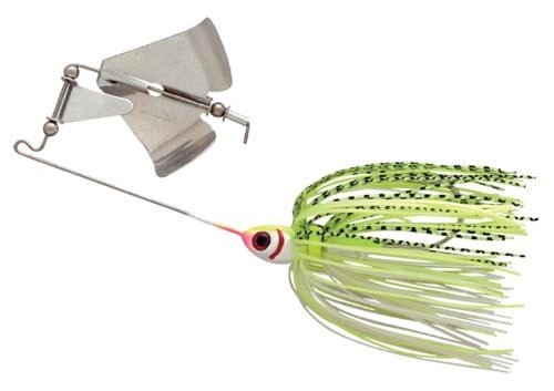 BOOYAH Buzz Fishing Lure Buzzbait One Blade Chartreuse Pearl White ...