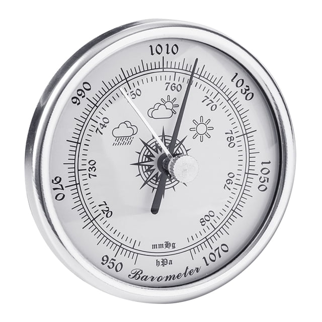 BOOYOU High Performance Barometer Dual Aneroid Barometer Dial 72mm ...