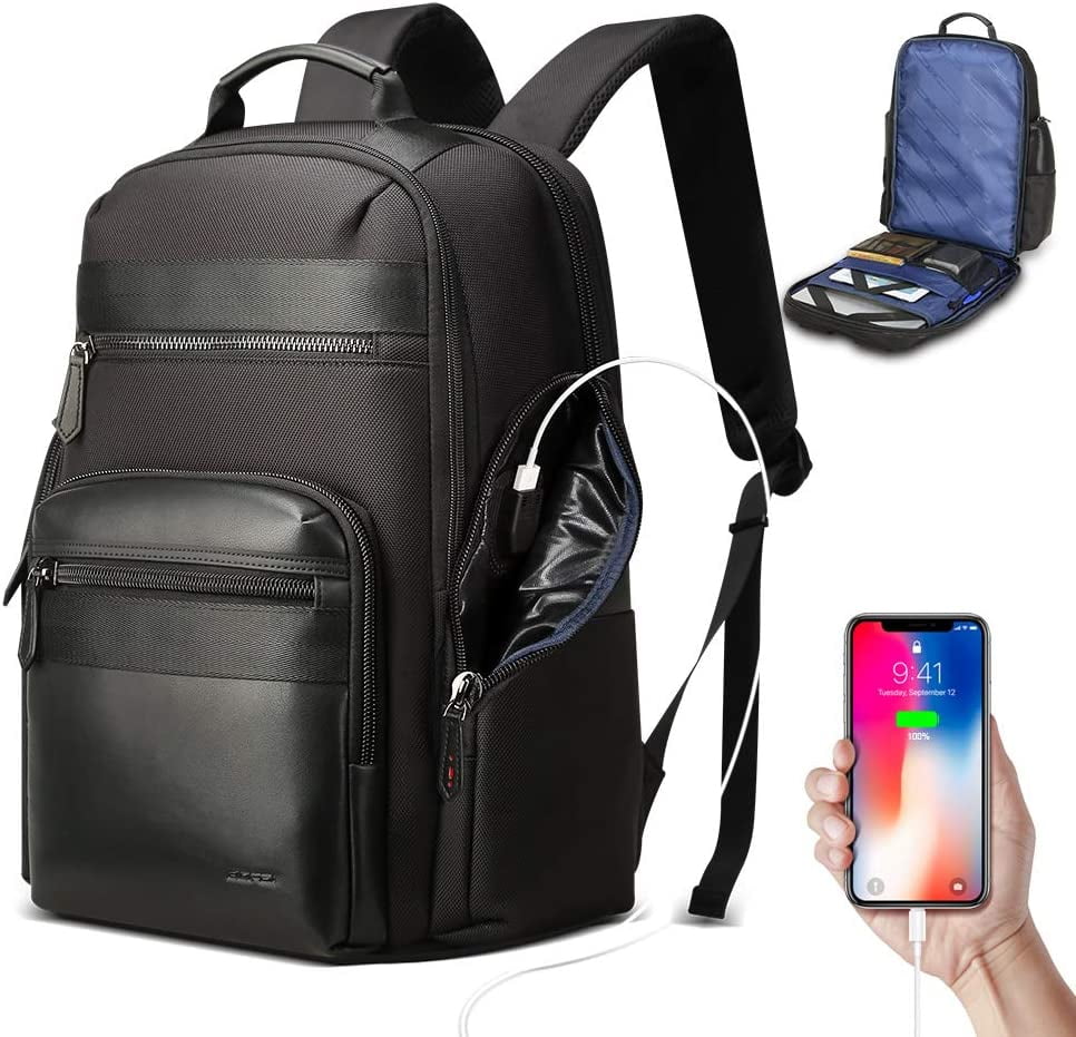 BOPAI 30L Travel Backpack for Men Business Laptop Backpack 15.6 inch ...