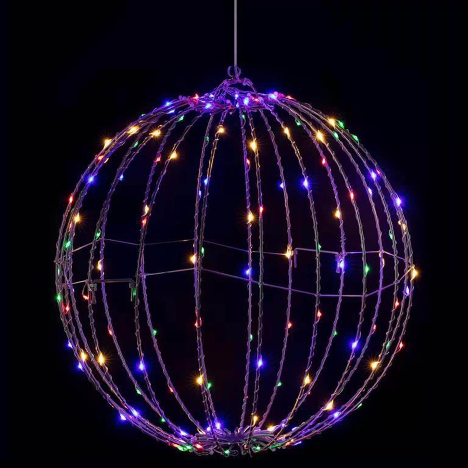 BOPORO Christmas Led Ball Lights Sphere,Waterproof Lighted Ball Holiday ...